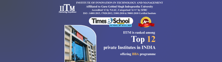 IITM - Institute of Innovation in Technology and Management, Janakpuri